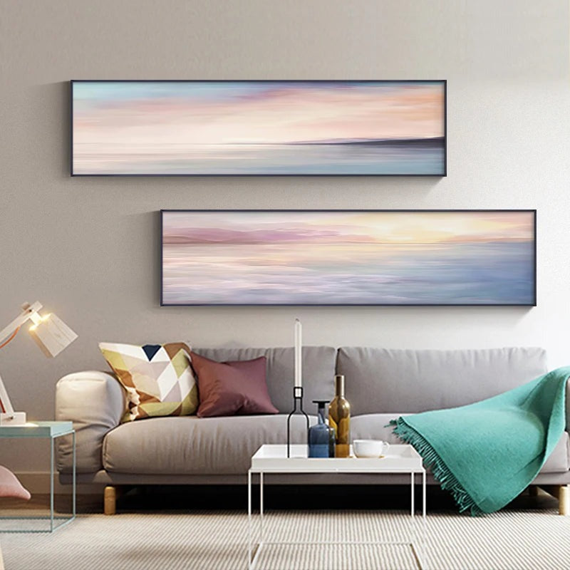 Wide Format Wall Art - Perfect For Above The Bed, Or Above The Sofa ...