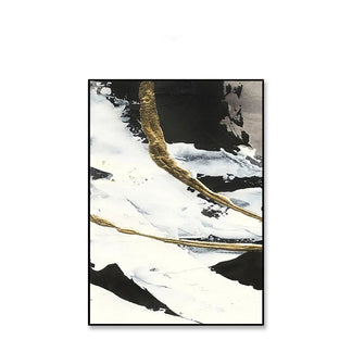 Abstract Shades Of Black Grey Wall Art Fine Art Canvas Prints Modern N ...