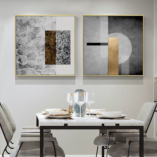 Square Format Wall Art - Create Balance & Symmetry In Your Home Decor ...