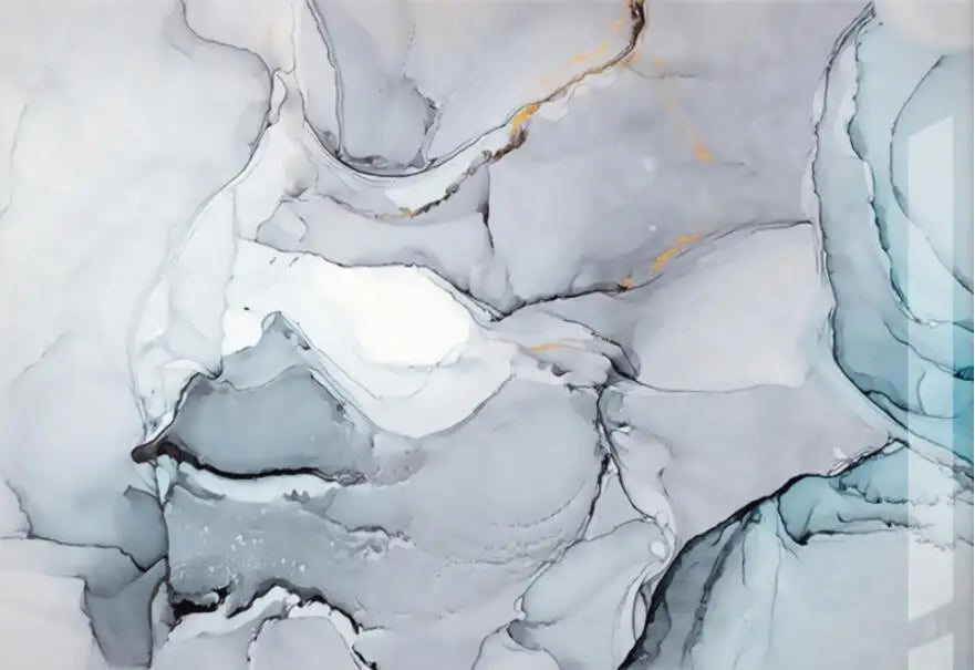 Liquid Marble Print Large Format Wall Mural Wallcovering Big Size Art ...