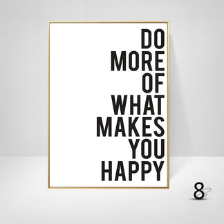 Inspirational Quotes Posters Golden Pineapple Green Leaf Monstera Wall ...