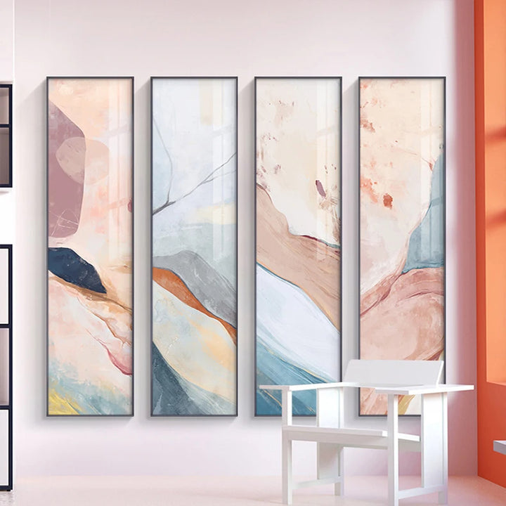 Tall Vertical Format Wall Art Decor - For Entrance Hallways, Foyers etc ...