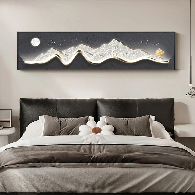 Wide Format Wall Art - Perfect For Above The Bed, Or Above The Sofa ...