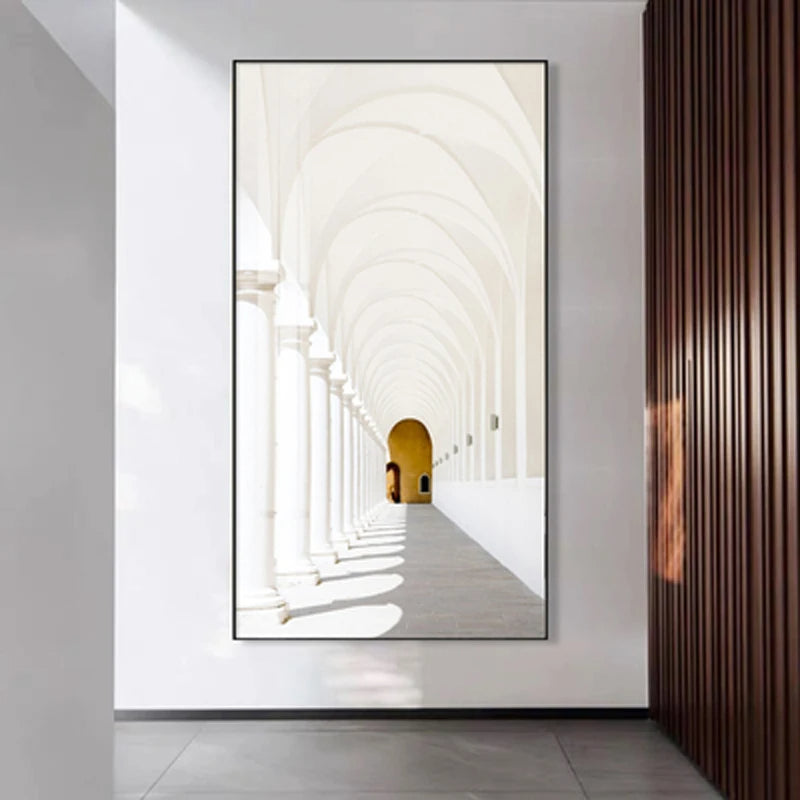 Modern Abstract Minimalist Arches Architecture Wall Art Pictures For ...