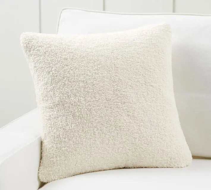 Neutral Colors Cosy Plush Fabric Nordic Cushion Covers For Sofa Throw ...