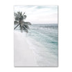 Blue Green Beach Surf Scene Tropical Dream Landscape Wall Art Fine Art ...