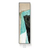 Abstract Geomorphic Vertical Strip Wall Art Fine Art Canvas Prints Mod ...