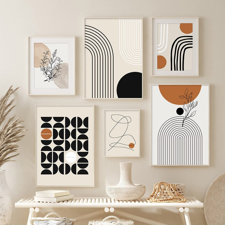 Geometric Wall Art For Modern Apartments And Contemporary Interiors ...