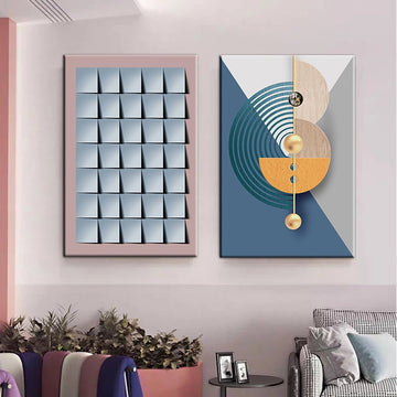 Geometric Wall Art For Modern Apartments And Contemporary Interiors#N ...