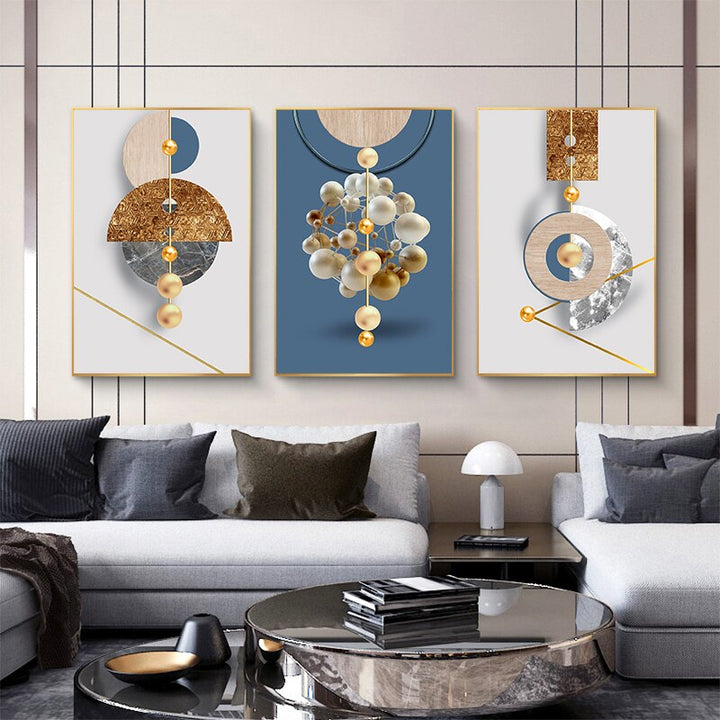 Geometric Wall Art For Modern Apartments And Contemporary Interiors ...