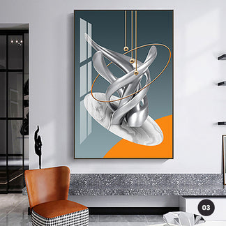 Modern Aesthetics Flowing Abstract Wall Art Fine Art Canvas Prints Sur ...