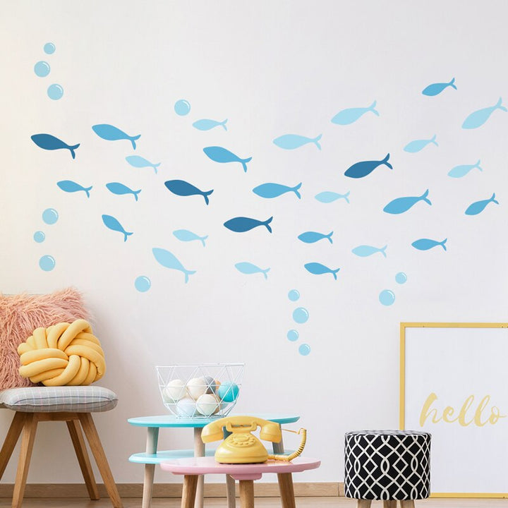 Nordic Bathroom Decor - Make A Splash With Wall Art Decals ...